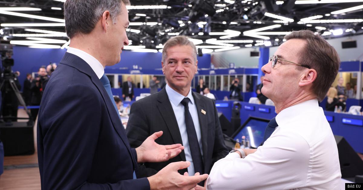 Trevande EU-diskussioner om Trump
